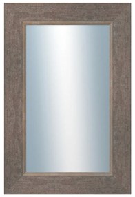 DANTIK - Zarámované zrcadlo - rozměr s rámem cca 40x60 cm z lišty TOMAS šedá velká (3030)
