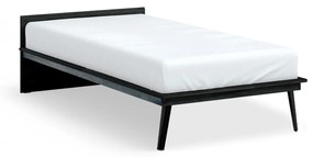 Čilek Studentská postel 100x200 cm bez čela Dark Metal