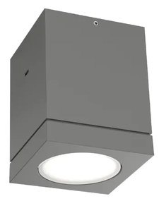 Venkovní přisazené svítidlo Tube Carré Ceiling Outdoor LED Barva: Tmavě šedá