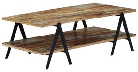 Konferenční stolek 115 x 60 x 40 cm masivní recyklované dřevo - Default Title