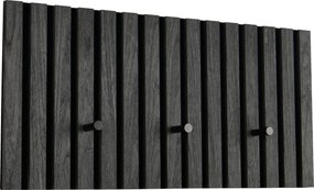 XXXLutz ŠATNÍ PANEL, šedá, černá, 60/30/7 cm Xora - Šatní panely - 001234013006