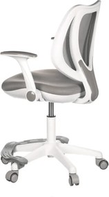 Dětská otočná židle šedá KA-C806 GREY