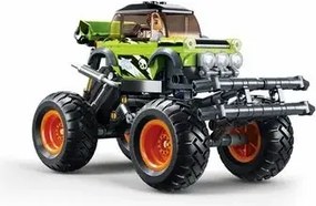 Sluban Power Bricks M38-B1158 Natahovací auto Bigfoot Green BKI / LEGO