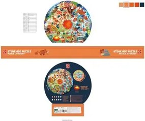 Hape Puzzle - Doba kamenná / 100 dílků / od 4 let
