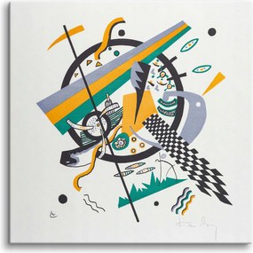 Avantgardní obraz na plátně Reprodukce grafiky Wassily Kandinsky 80x80