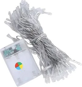 Vánoční LED řetěz EHD-LS02 / LED řetěz / 50 LED / 5 m / vícebarevný /