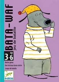 DJECO Karetní hra Bata-Waf / 2-4 hráči / 36 karet / 10 min