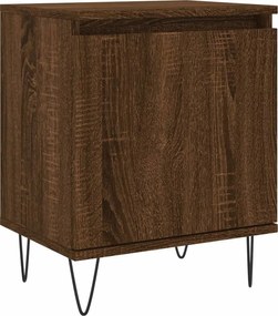 vidaXL Noční stolek 40 x 30 x 50 cm kompozitní dřevo [826842] Barva: bílá s vysokým leskem