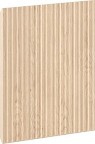 Mexen Mexen, Rýhované čelo pro korpus koupelnové skříňky 35 x 43,5 cm, dub, 91A21-0350-470-1-81