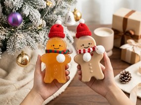 Láhev na vaječný likér GINGER BUDDY 350 ml, červená/zelená