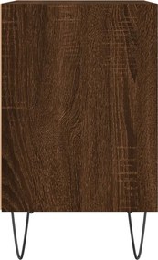 vidaXL Noční stolky 2 ks 40 x 30 x 50 cm kompozitní dřevo [826795] Barva: šedá sonoma