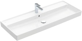 VILLEROY & BOCH Villeroy &amp; Boch COLLARO - Umyvadlo na skříňku 1200x470x160 mm, bez přepadu, bílá Alpin 4A33C201