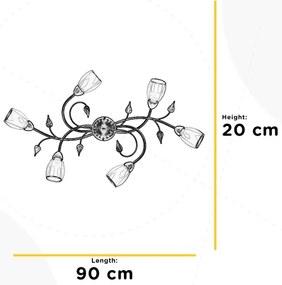 ONLI - Stropní svítidlo LILIANA 6xE14/6W/230V