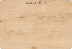 Li-Go "Lípa" světelný obraz s baterií 42x50 cm včetně dálkového ovládání provedení povrchu: dub světlý
