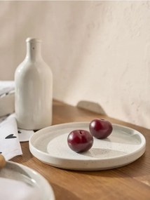 Sinsay - Nakapávané keramické talíře 2 balení - šedá