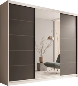 ADRK Furniture Posuvná skříň Etna 250 ADRK-SW-ETN-WB-250