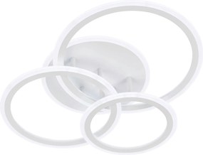 XXXLutz STROPNÍ LED SVÍTIDLO, 50,50/60/12 cm - Stropní svítidla - 003151143501