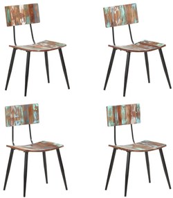 Jídelní židle 2 ks 44 x 40 x 80 cm masivní mangovníkové dřevo