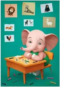 Dino Puzzle triangl Sloník Mio / 24 dílků / od 4 let