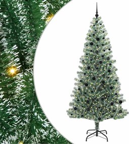 Umělý vánoční stromeček se sněhem a LED osvětlením 240 cm 3396834