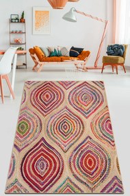 Conceptum Hypnose Kusový koberec Cavita - Cotton, Vícebarevná Rozměr koberce: 100 x 300 cm