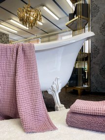 Abyss & Habidecor Luxusní třpytivá koupelnová předložka ELYSEE bílá, Rozměr 60x100cm