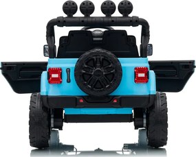 LEAN CARS Akumulátorové autíčko Jeep Rubicon DK-JWR558 24 V, světle modré