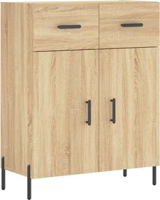 Skříň highboard dub sonoma 69,5 x 34 x 180 cm kompozitní dřevo 3198156