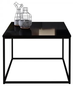 Konferenční stolek Etelka, Barva:: černý mat + černý lesk Mirjan24 5903211027598