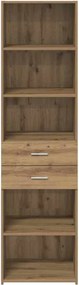 Vysoký bufet Artisanový dub 50 x 42,5 x 185 cm Kompozitní dřevo 3402642