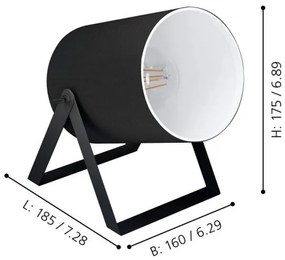 Eglo 99103 - Stolní lampa VILLABATE 1xE27/25W/230V