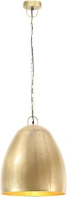Industriální závěsné svítidlo 25 W mosazné kulaté 42 cm E27 320556
