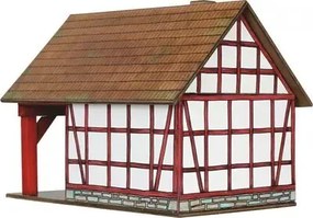 Walachia Dřevěná slepovací stavebnice Hrázděná kovárna / od 8 let / 39