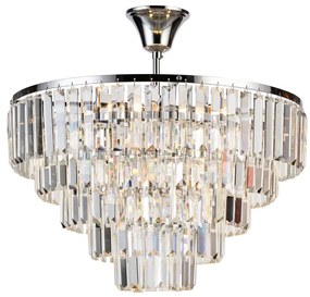 Brilagi Brilagi - Křišťálový přisazený lustr CRYSTAL 5xE14/40W/230V lesklý chrom BG1108