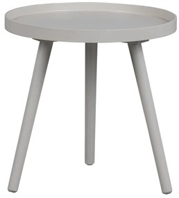 Konferenční stolek sasha ø 41 cm světle šedý MUZZA