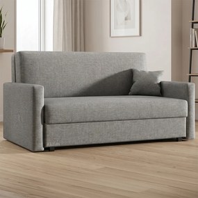 Pohovka VIVA III SMART | 153 cm | rozkládací + úložný prostor | aragon 93 šedá