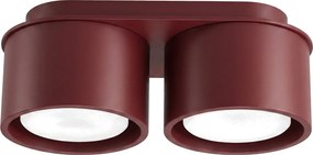 Sollux Lighting Stropní svítidlo MODO 2 bordó GX53