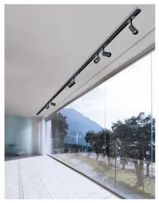 LED svítidlo do lišty Alfa Nikki 2 Track Magnetic 2X3W 3000K černá/Bk