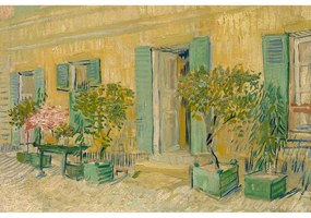 Obraz - reprodukce 60x40 cm Exterior of a Restaurant in Asnières, Vincent van Gogh – Fedkolor