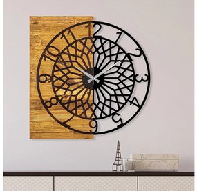 Asir Nástěnné hodiny 57x58 cm 1xAA dřevo/kov 539TNL1106