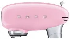 Kuchyňský robot SMEG nerezový podstavec - růžová SMF02PKEU