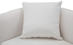 Designová pohovka Pahkakino 127 cm krémová / zlatá