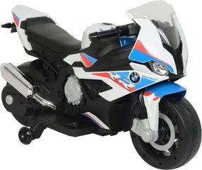 LEAN CARS Elektrická motorka na baterii BMW S1000RR 2156 bílá