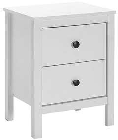 Adore Furniture Noční stolek 61x46 cm bílá AD0039