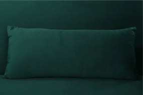 Rozkládací pohovka, smaragdová Velvet látka, FASTA