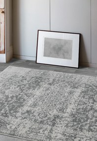 Šedý  koberec Dinamo Oriental Grey Rozměry: 200x290 cm