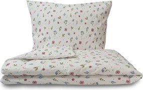 Kvalitex Ložní krepové povlečení Letní louka 1x 240/200, 2x 70/90cm