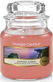 Yankee Candle vonná svíčka Classic ve skle malá Cliffside Sunrise 104 g