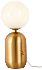 Redo 01-2931 stolní lampa Helios matně zlatá, E27, 40cm