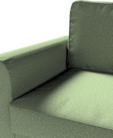 Potah na pohovku IKEA Backabro,  3-místná, rozkládací barva zelená látka pletený vzor